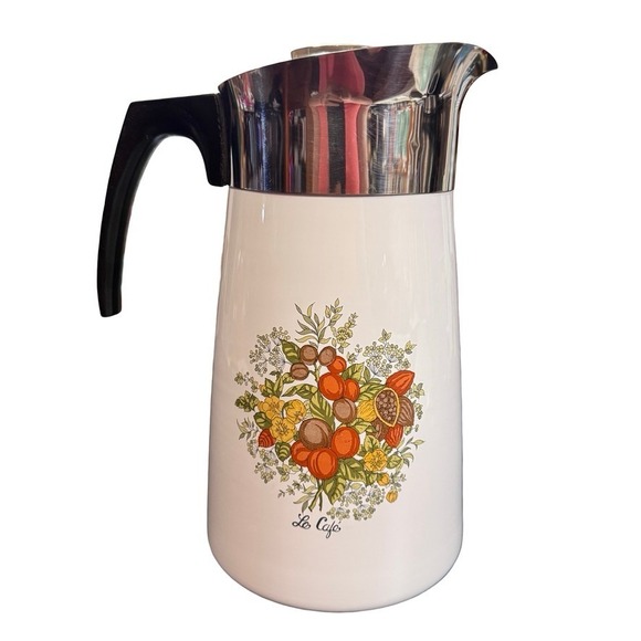 Corningware | Kitchen | Vintage Corningware Coffee Pot Le Caf ...